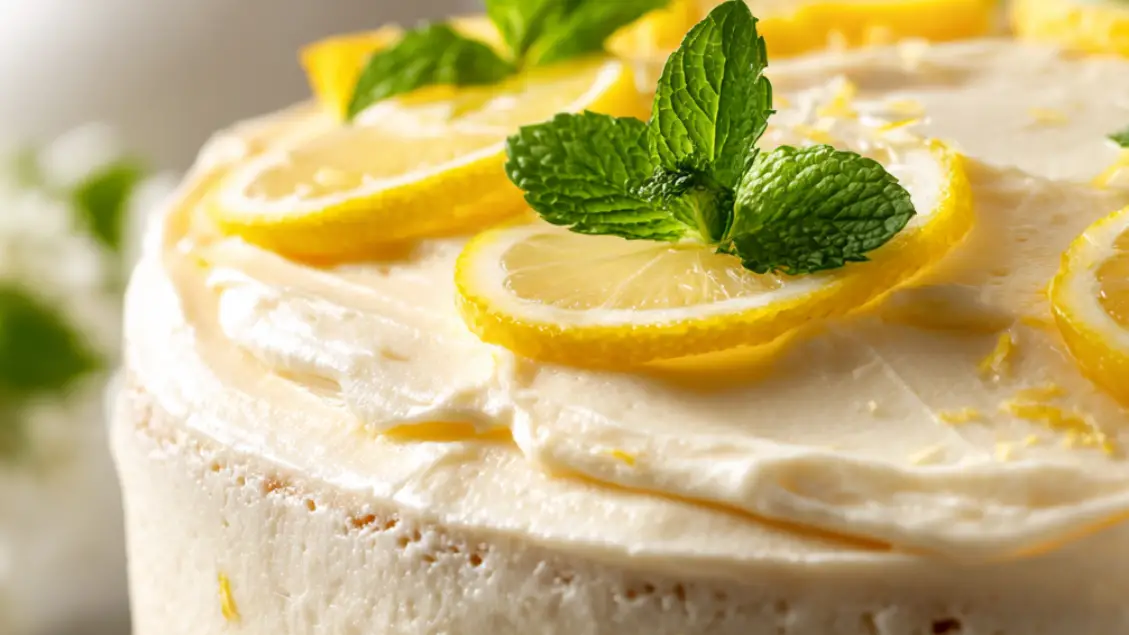 🍋 Zesty Italian Lemon Delight Cake