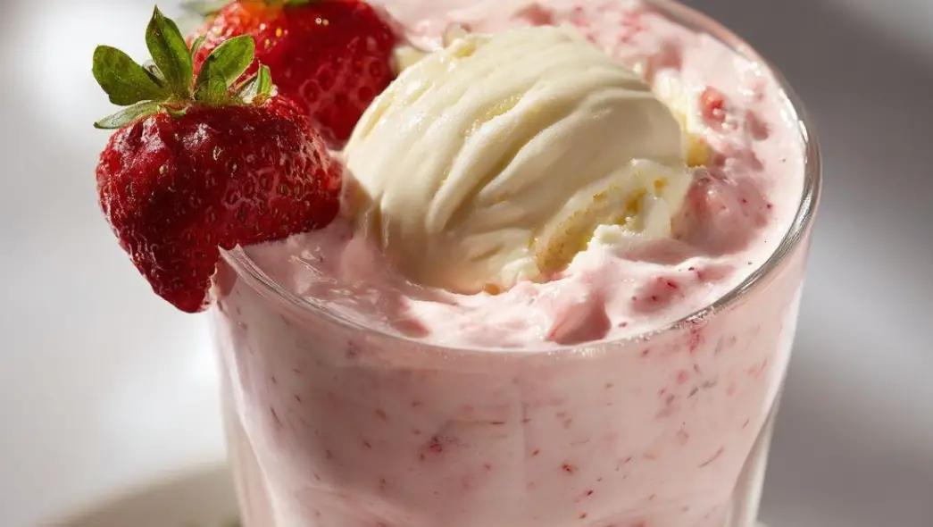 Milkshake alle Fragole (Classic Italian-Style Strawberry Milkshake)