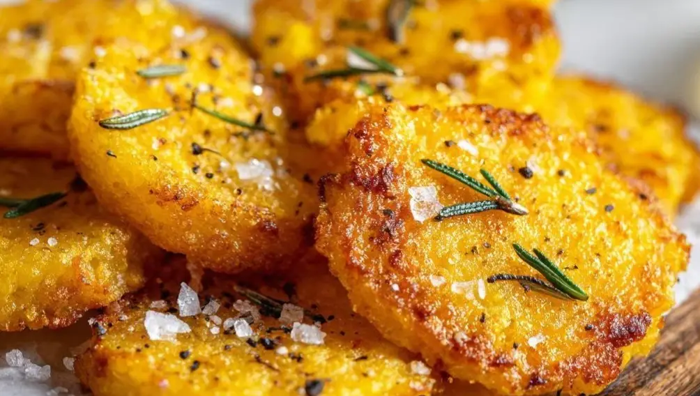Extra Crispy Polenta Chips